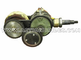 Bumper Car Center Shaft Assembly With Motor Gear